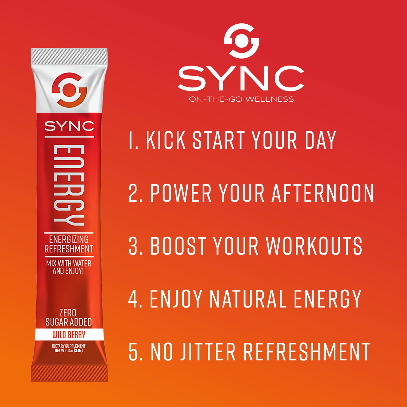 SYNC Energy Drink Mix